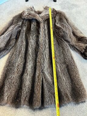 Jackets & Coats | Benzing Furs Raccoon Fur Coat Midi Length | Poshmark
